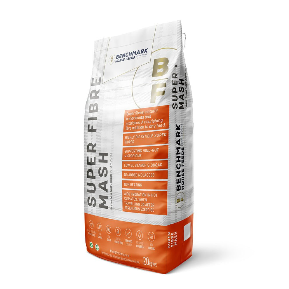 Benchmark Super Fiber Mash 20kg – Woonona Petfoods