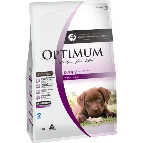 Optimum Dry Dog Food Puppy Chicken – Woonona Petfood & Produce